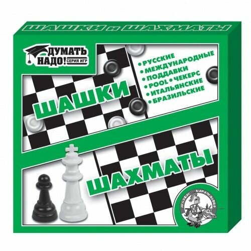 Настольная игра Десятое Королевство "Шашки/шахматы" (1450)