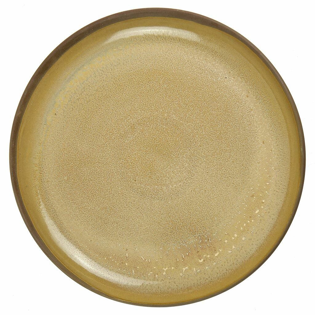 Блюдо Борисовская керамика "Кремю", из каменной керамики, 23х23х3 см