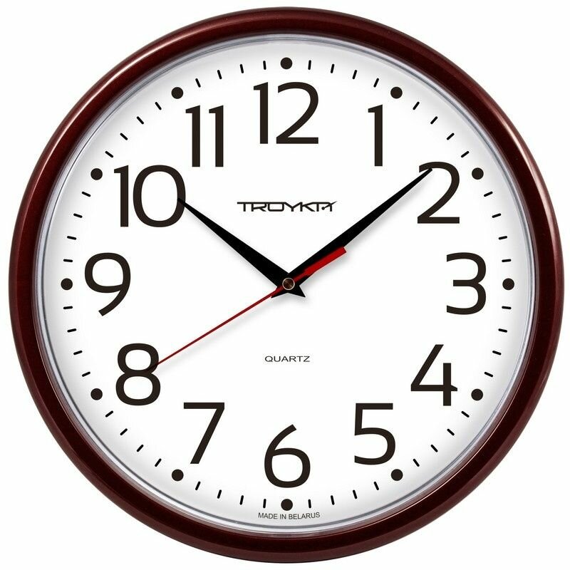 Часы настенные Troyka d 225 мм