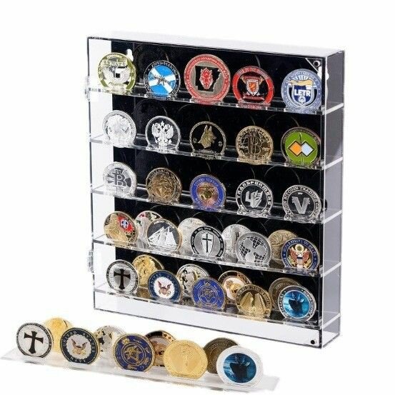 Витрина для коллекции монет и медалей