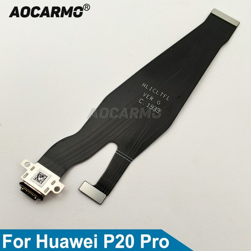 Aocarmo Type-C USB порт зарядки зарядное устройство док-станция гибкий кабель для Huawei P20 Pro