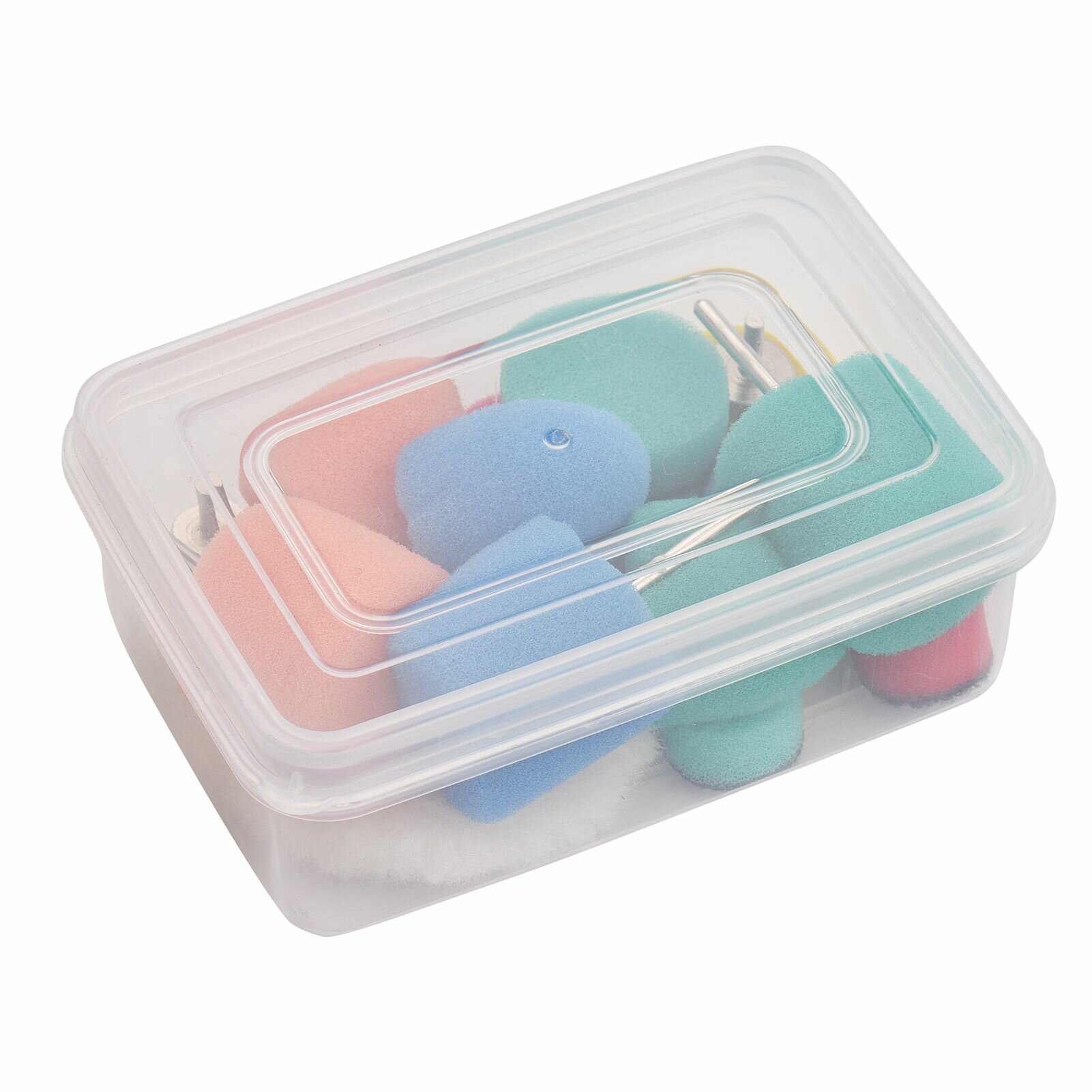 16 шт. мини-полировальные подушечки для деталей, набор полирующих подушечек для полировки ручек фар автомобиля, инструменты для детализации небольшой площади для автомобиля и мотоцикла