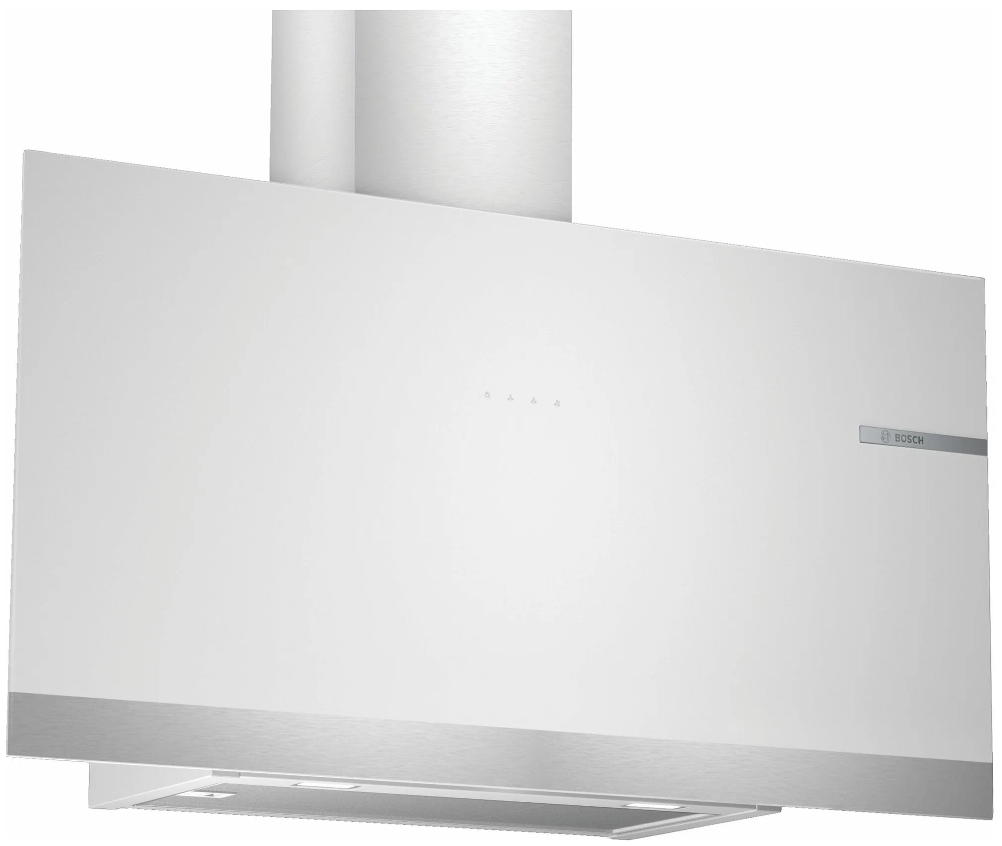 Вытяжка каминная Bosch Serie 6 DWF97AK20R, белый, кнопочное управление