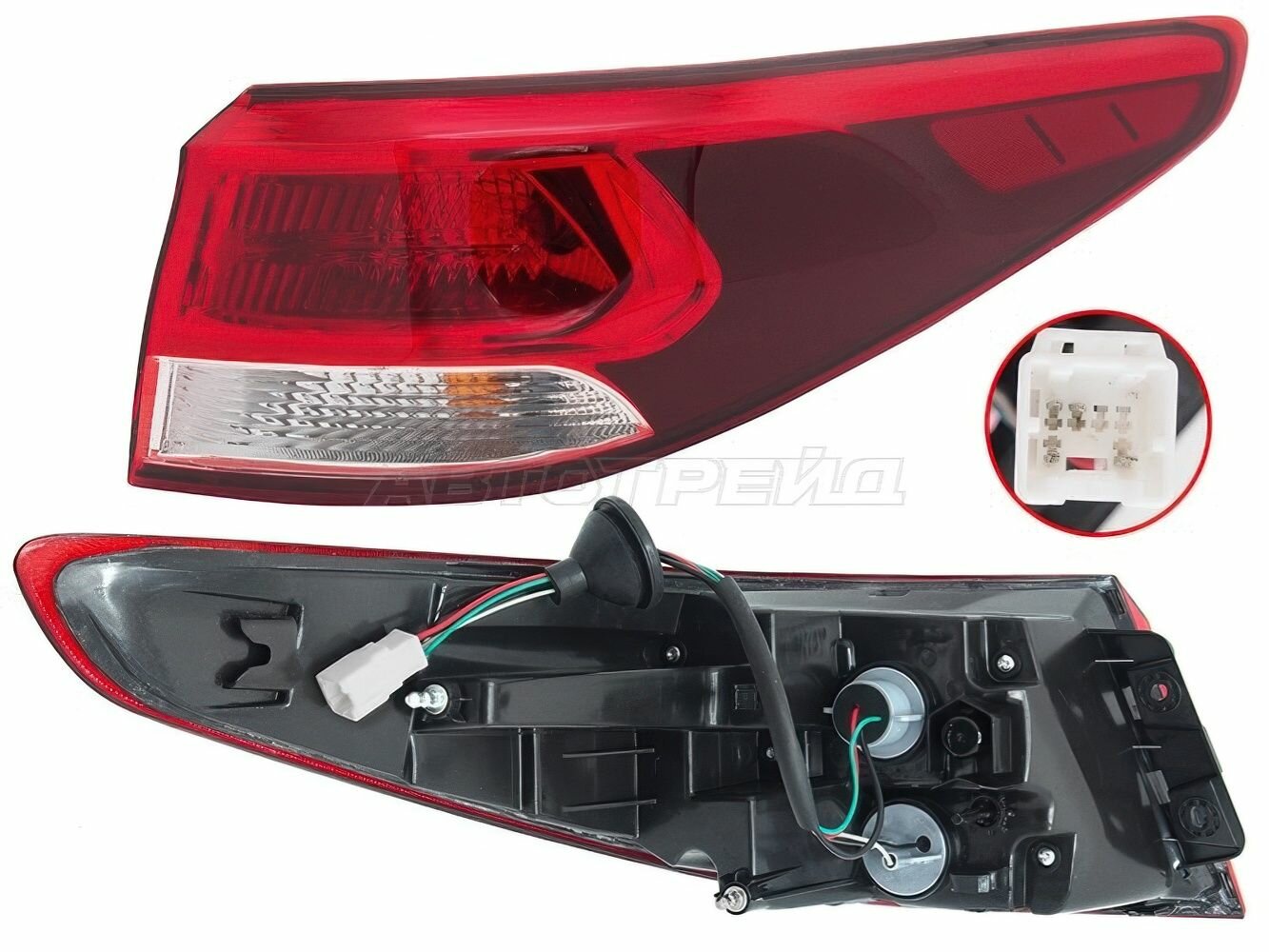 Фонарь задний правый для КИА Рио арт ST22319R7R SAT