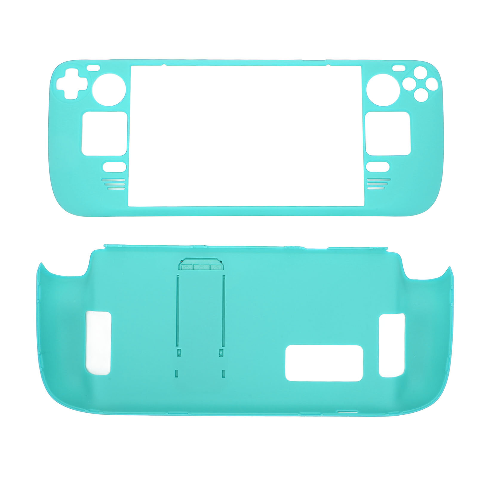 Чехол-подставка Steam Deck, защитный чехол Hands Free для Steam Deck, полная защита и защита от отпечатков пальцев, Glacier Blue