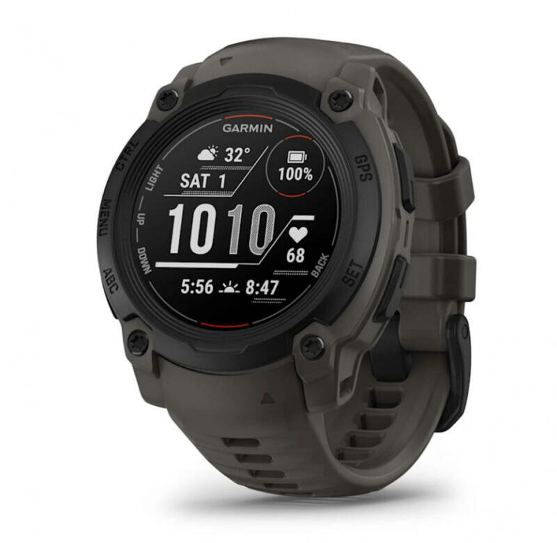 Умные часы Garmin Instinct E, 40mm, Black Charcoal (010-02932-00)