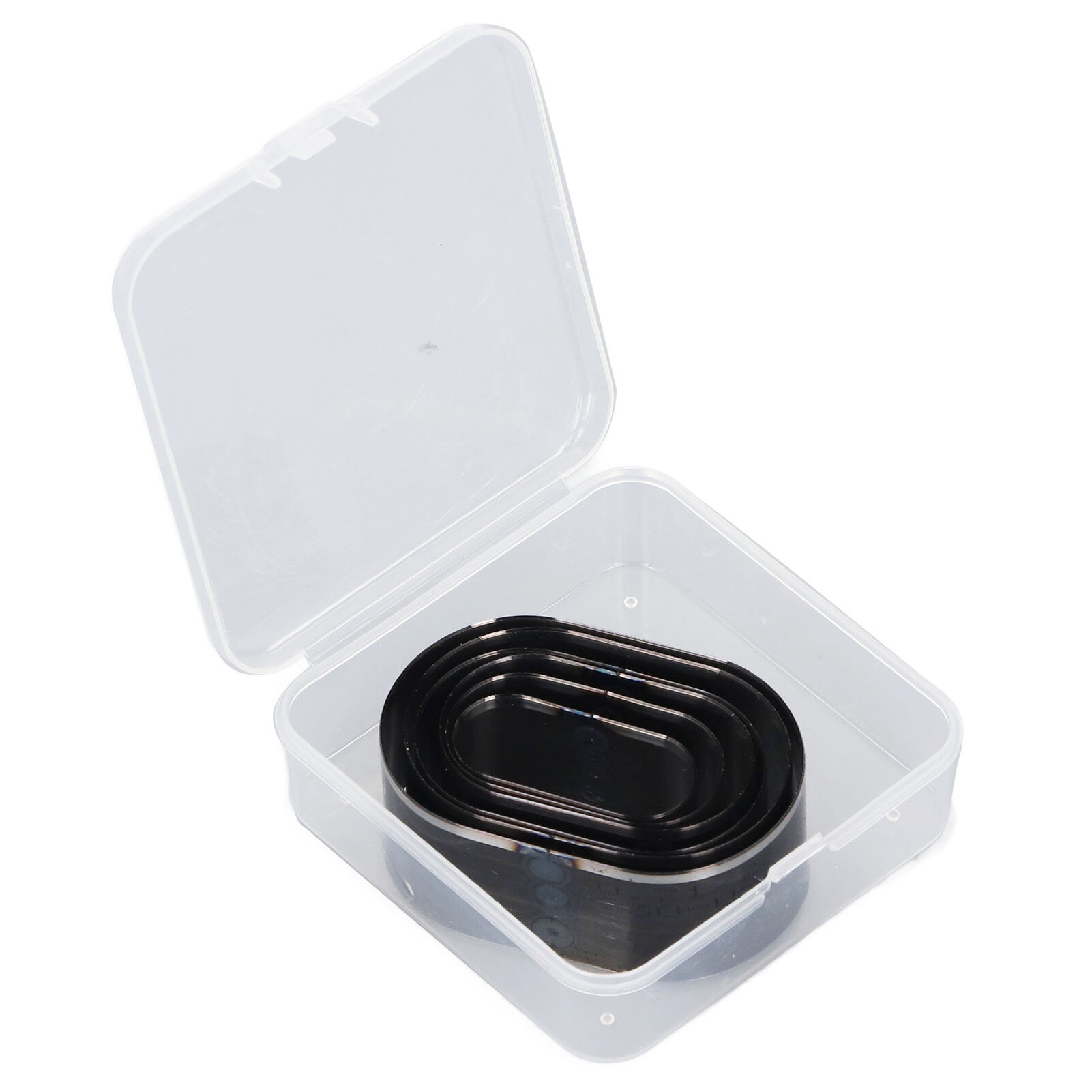 6 шт. набор штампов для резки кожи 35, 40, 45, 50, 55, 60 мм, длинный диаметр, эллиптическая форма, кожаные полые штампы для штамповки