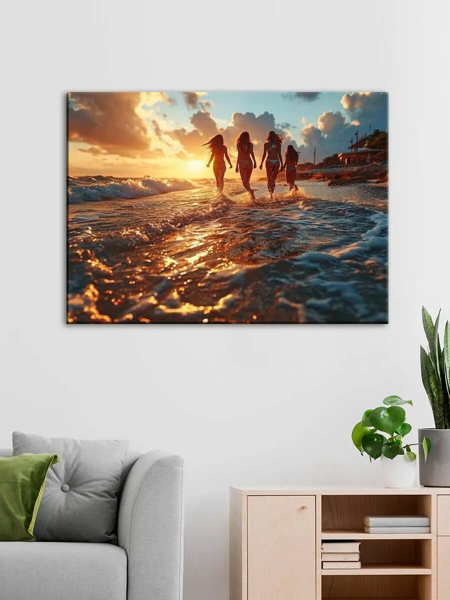 Картина на стену "Морские пейзажи", 70x50 см