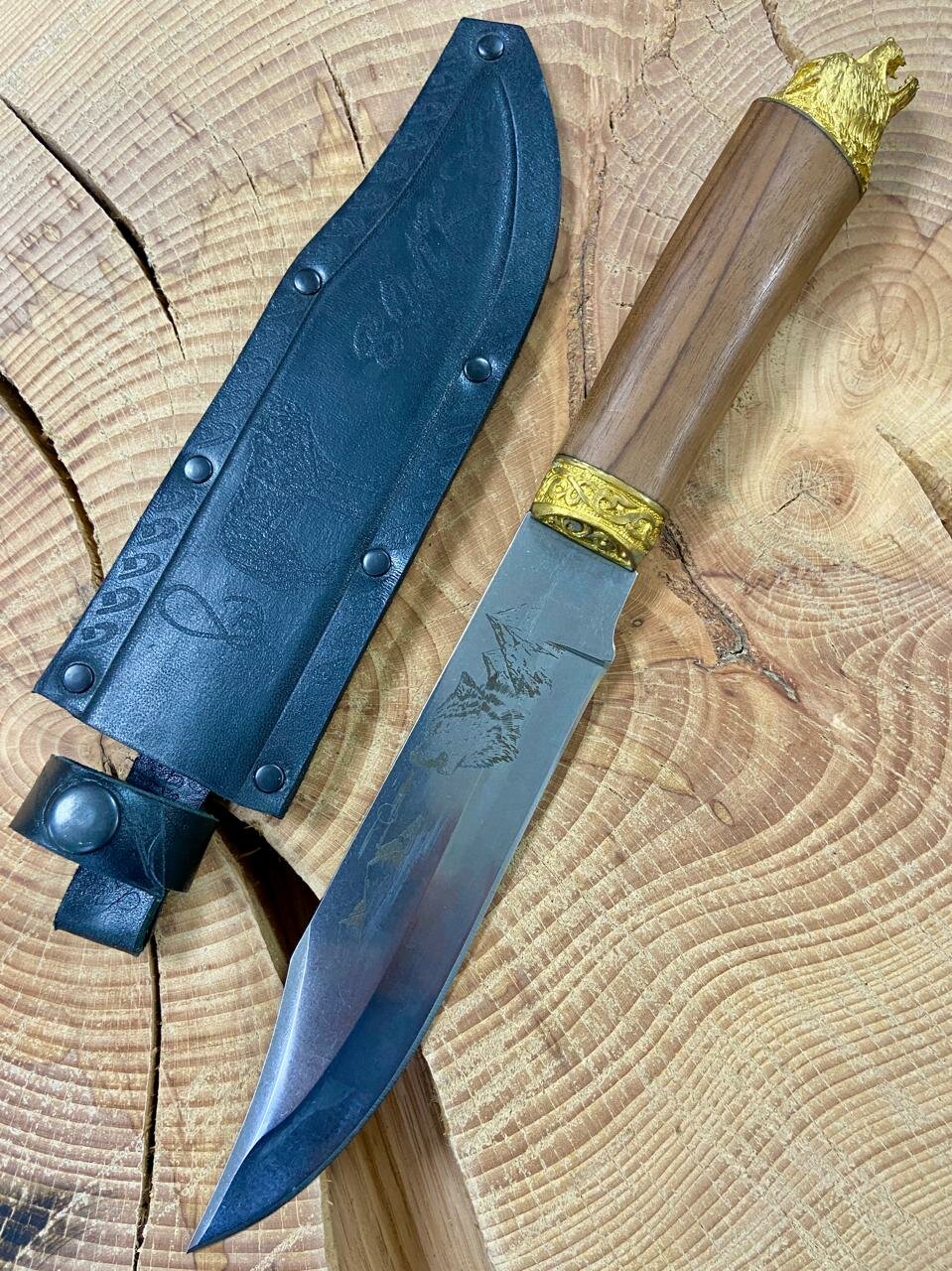 Нож разделочный "Волк", Дагестан
