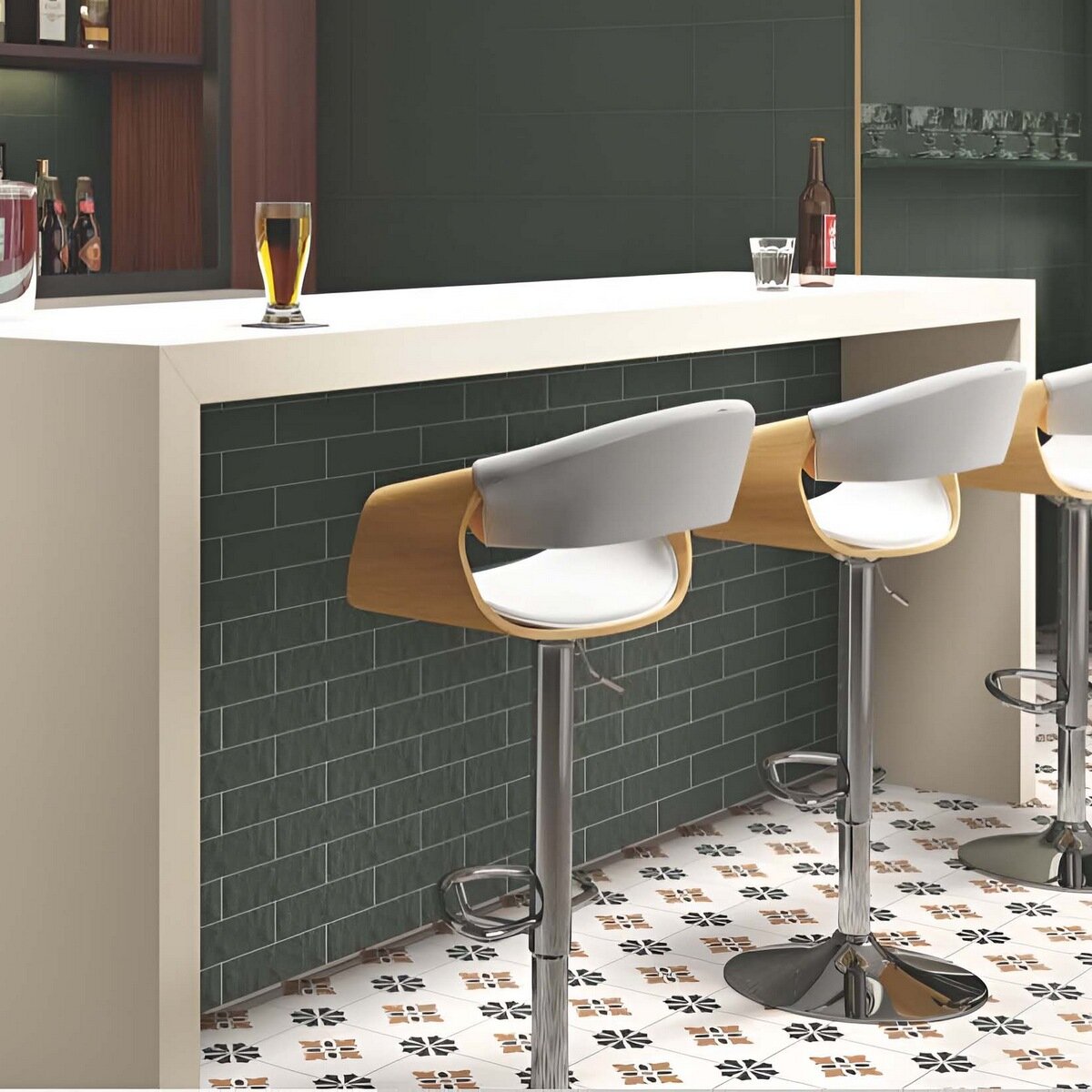 Керамогранит Motto Olive Matt 6x25 N100088 бетон матовая Износостойкая, Мелкоформатная, Морозостойкая, морозостойкая