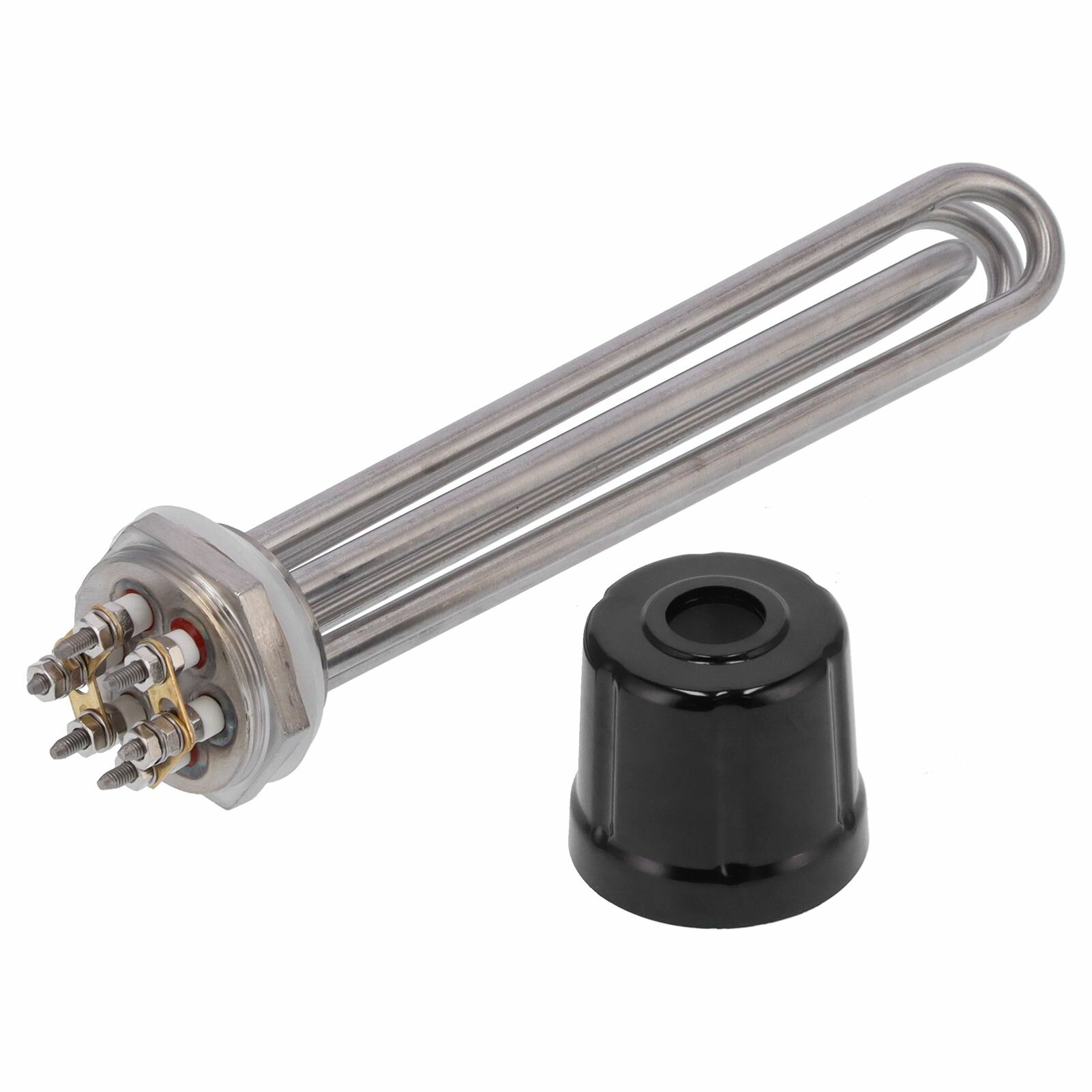 Портативный водонагреватель из нержавеющей стали с высокой теплопроводностью и безопасностью, 12000Вт, для бассейнов и сушильных шкафов