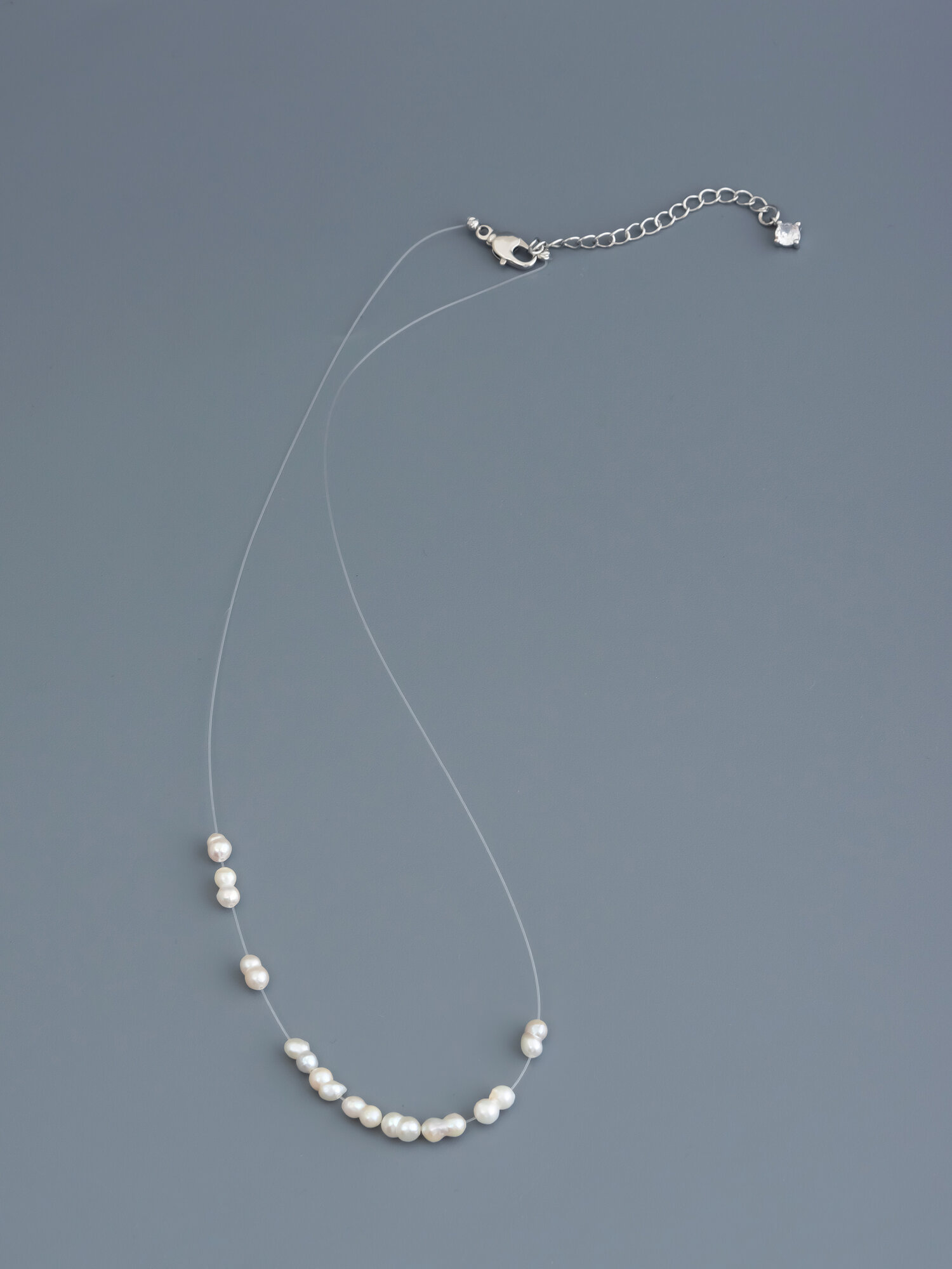 Колье, жемчуг культивированный, жемчуг пресноводный культивированный