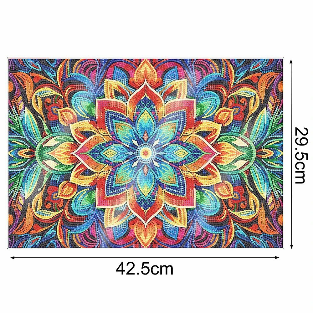 Алмазная живопись Homfun Мандала