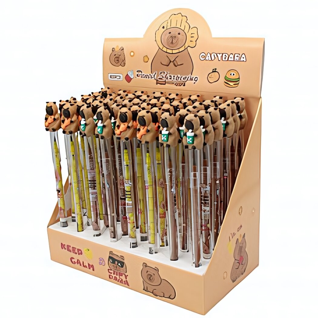 Карандаш чернографитный HB 'Капибара', удобный для письма и черчения