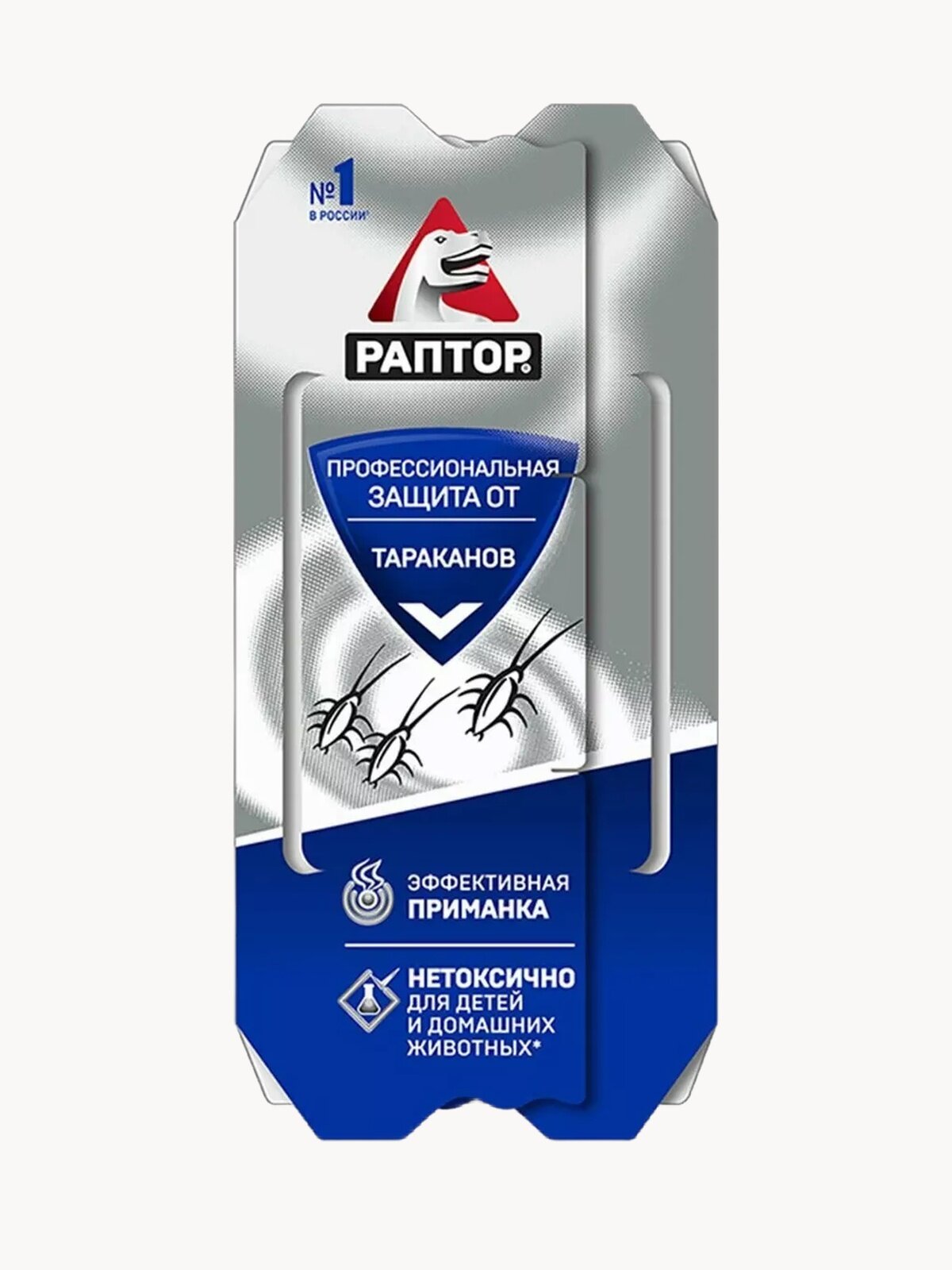 Средство от тараканов Раптор, клеевые ловушки для насекомых, 15 шт