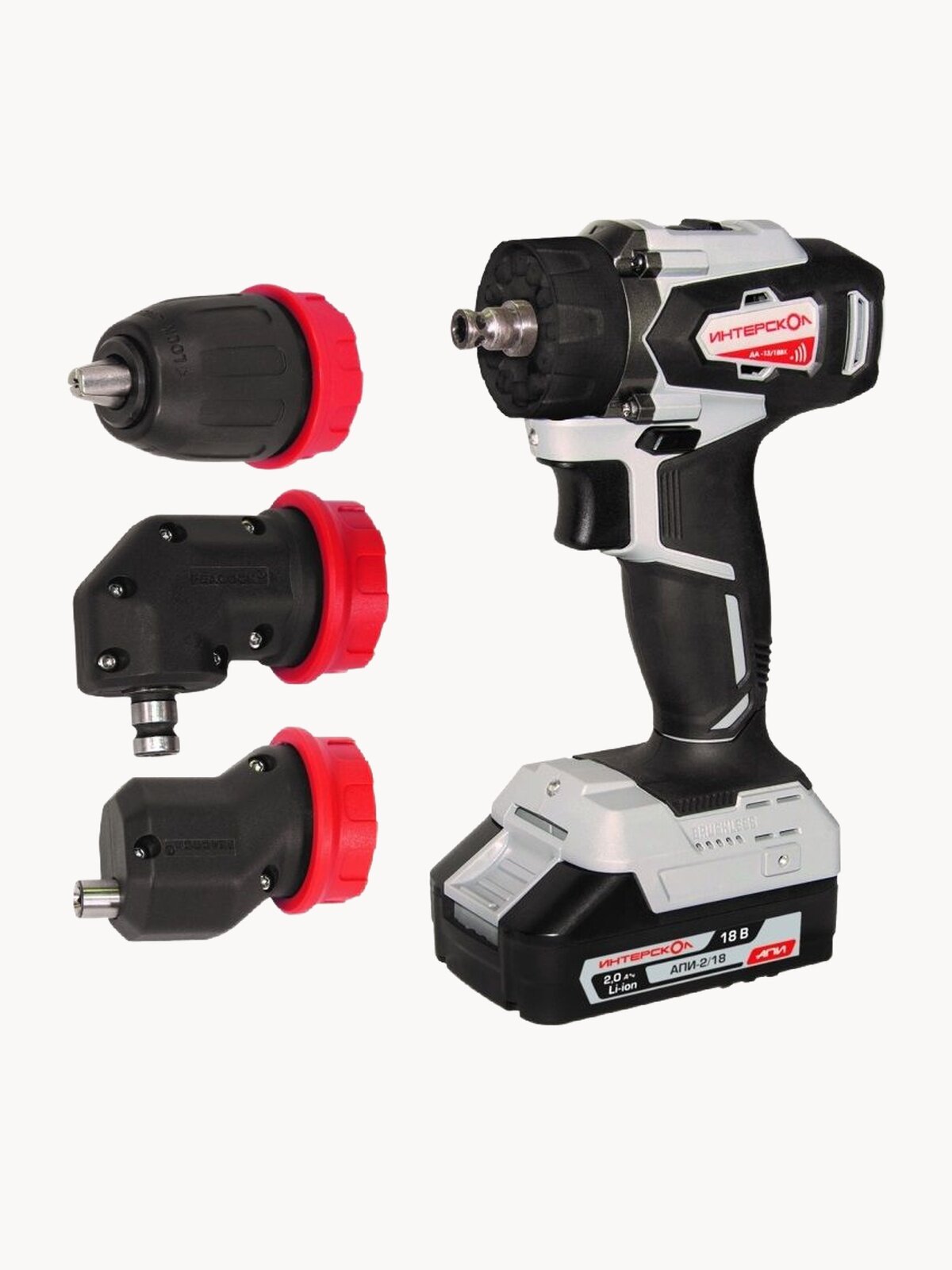 Дрель-шуруповерт Интерскол ДА-13/18ВК