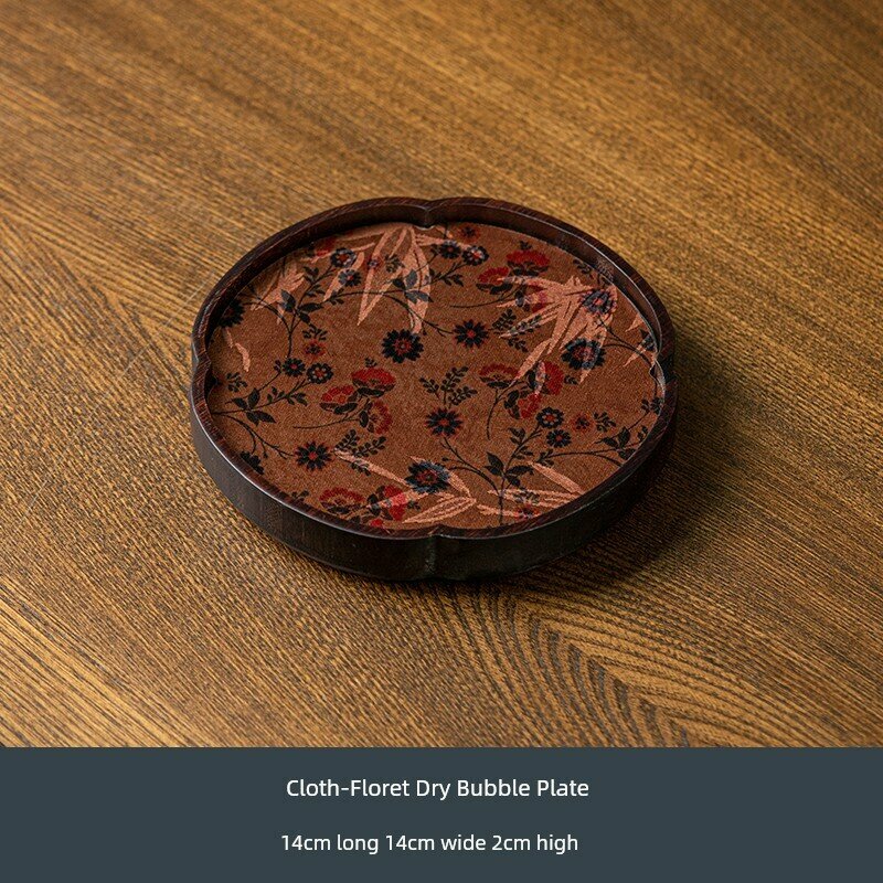 Горшок в стиле ретро со столом для сухих пузырей, небольшой поднос для чая, бытовой чайный сервиз в стиле дзен, поднос