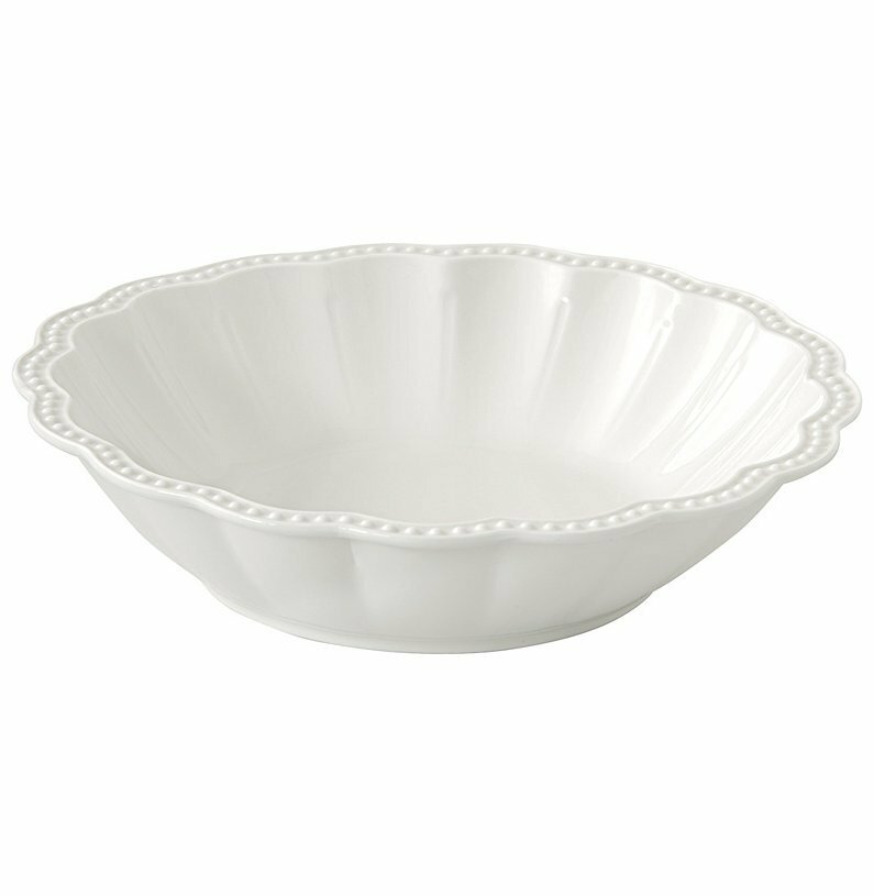 Тарелка 20 см глубокая белая Easy Life "Elite" / 328041