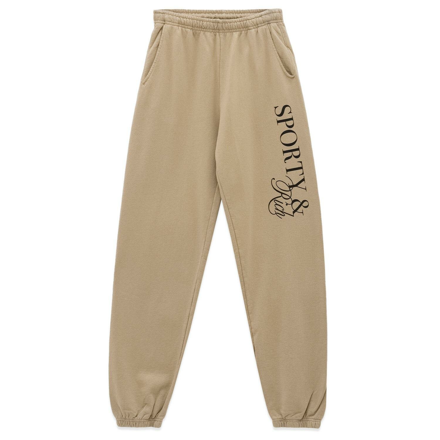 Брюки БРЮКИ SPORTY & RICH SR INITIATIVE SWEATPANTS