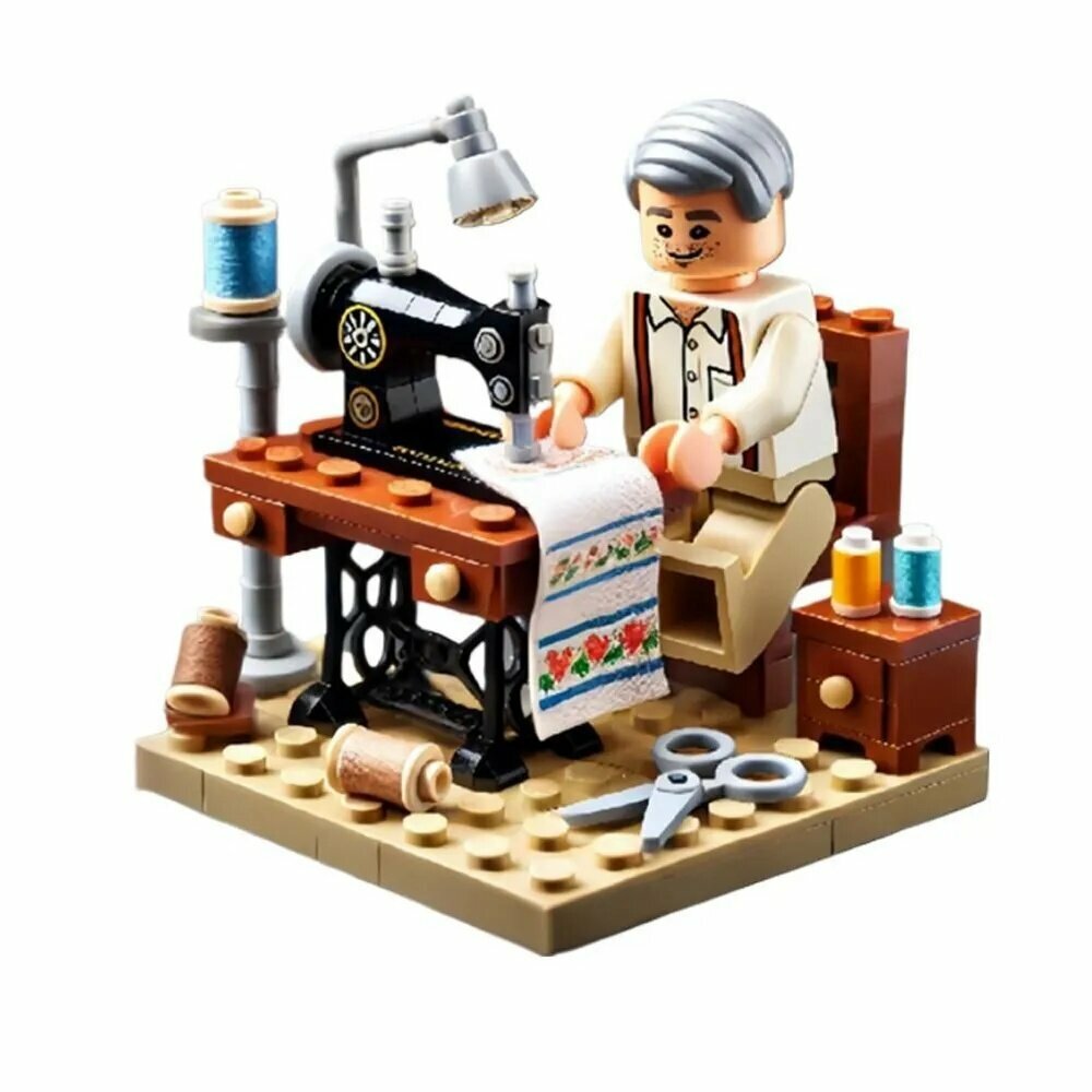 Детские игрушки из мелких частиц, собирающие строительные блоки