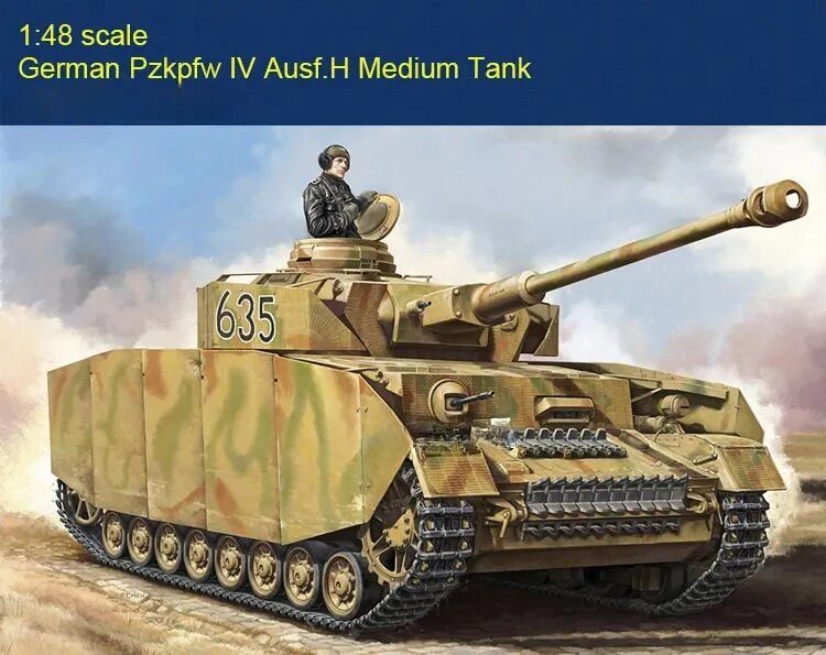 Hobbyboss 84841 1/48 Модель среднего танка Немецкий Pzkpfw IV Ausf. Н