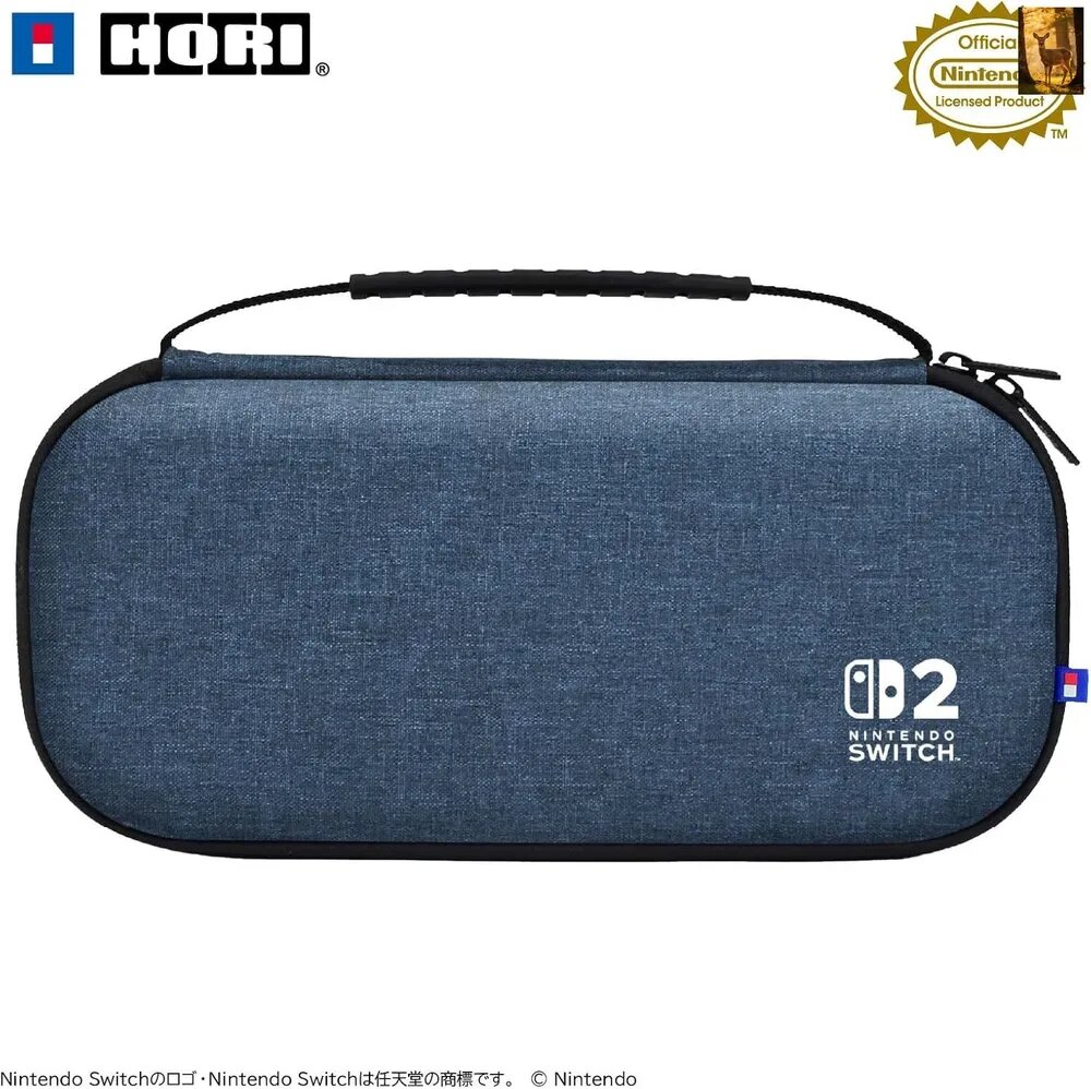Жесткий чехол Hori для Nintendo Switch 2 Indigo, синий, 1 шт