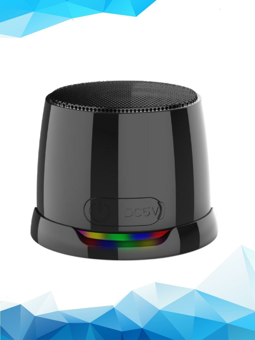 Портативная магнитная Bluetooth-колонка, Черный