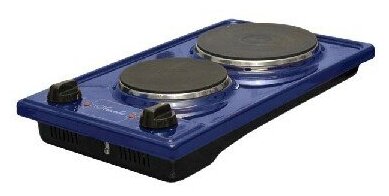 Электрическая плита лысьва ЭПБ 22 2,2кВт, 2 конфорки, синий