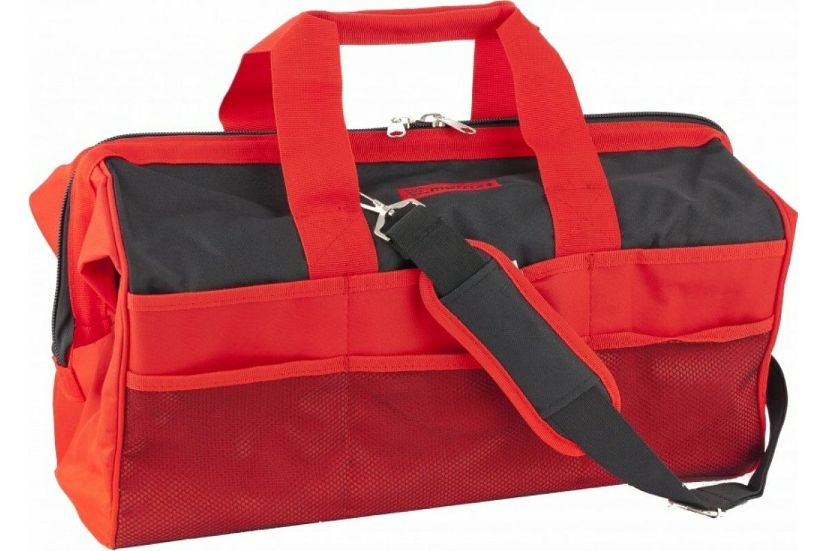 MATRIX Сумка для инструмента, 18 карманов, 510мм210мм360мм // 90252