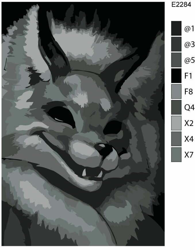 Детская картина по номерам E2284 "Игра Tiny Bunny (Зайчик). Алиса" 20x30