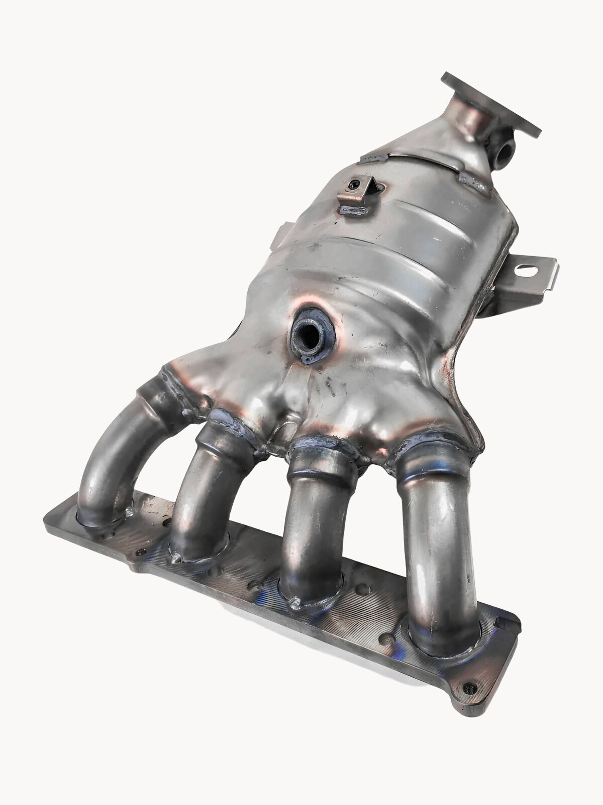 Выпускной коллектор (катализатор) ERM на а/м Лада Ларгус 16кл / Двигатель ВАЗ (11189), керамика, заводской корпус