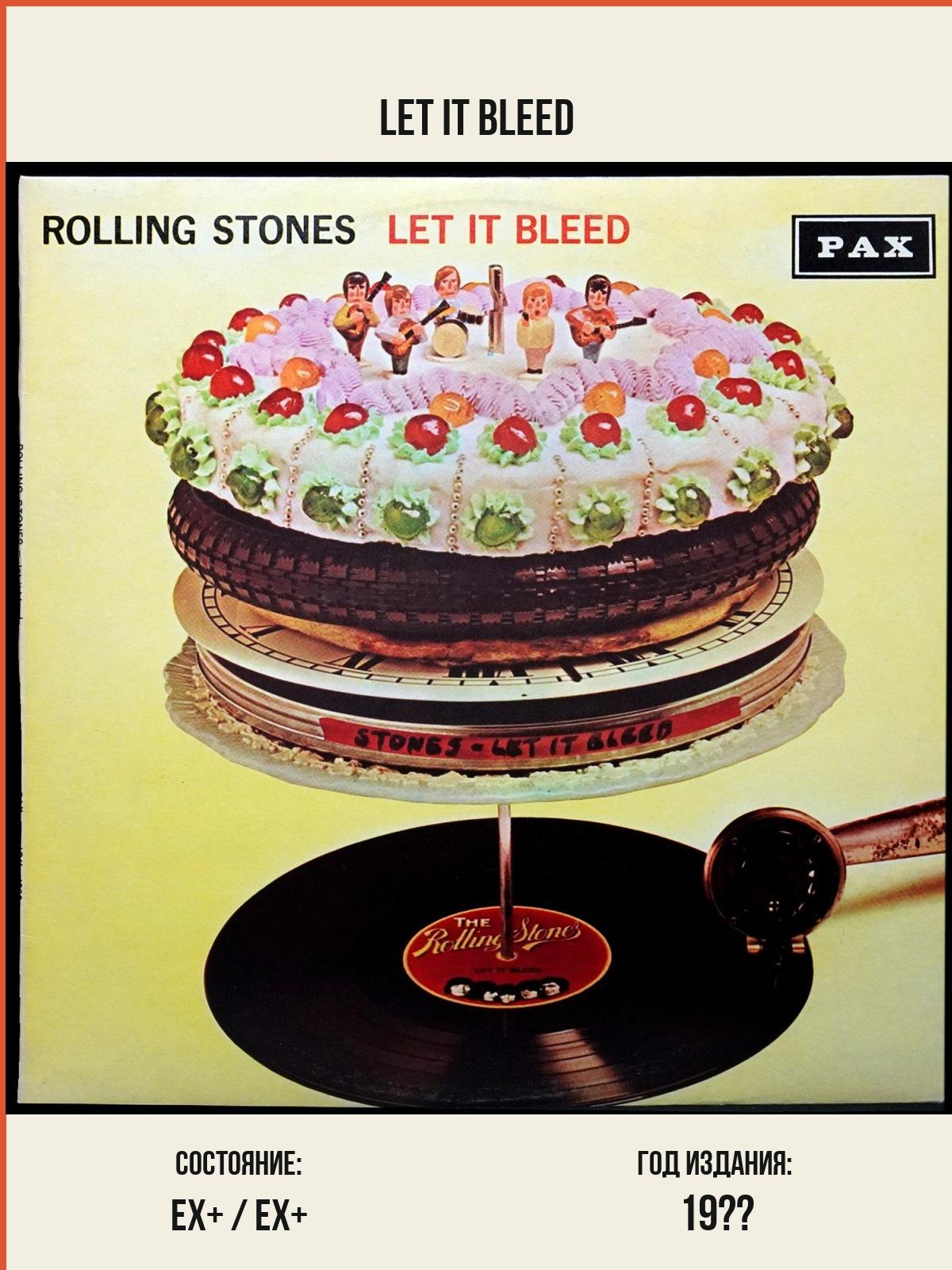 Виниловая пластинка Pax Rolling Stones – Let It Bleed