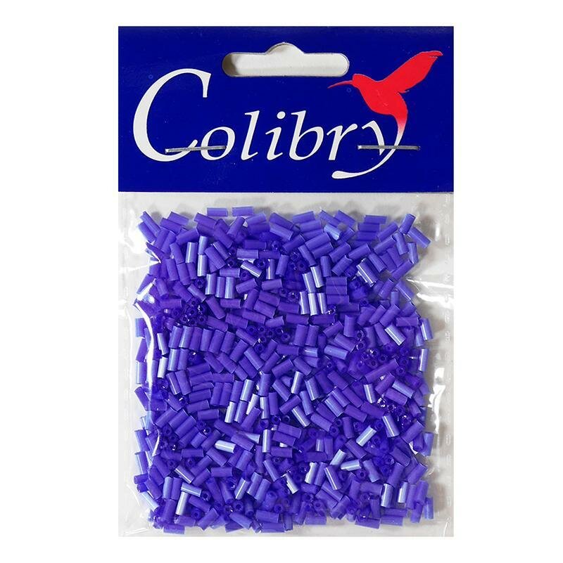 Бисер стеклярус Colibry 20 г, 2 шт, (64S)