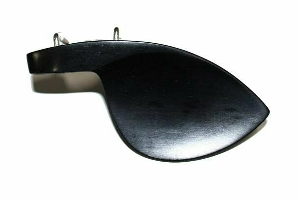 VC09Eu-2/4 Подбородник для скрипки, модель Strad. Форма крепления - U. Материал - черное дерево. WBO