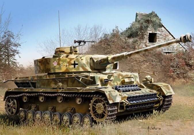 13528 Academy Танк Panzer IV Ausf. H (late) 1/35
