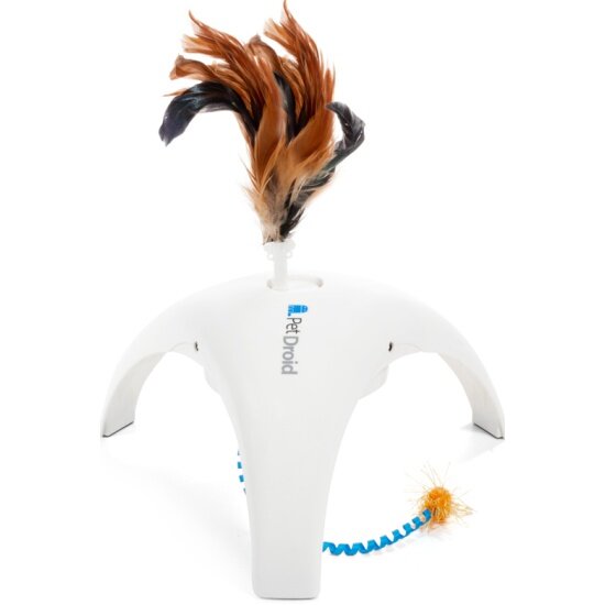 Игрушка для кошек Gigwi Pet Droid Фезер Спиннер с датчиком движения 18 см.