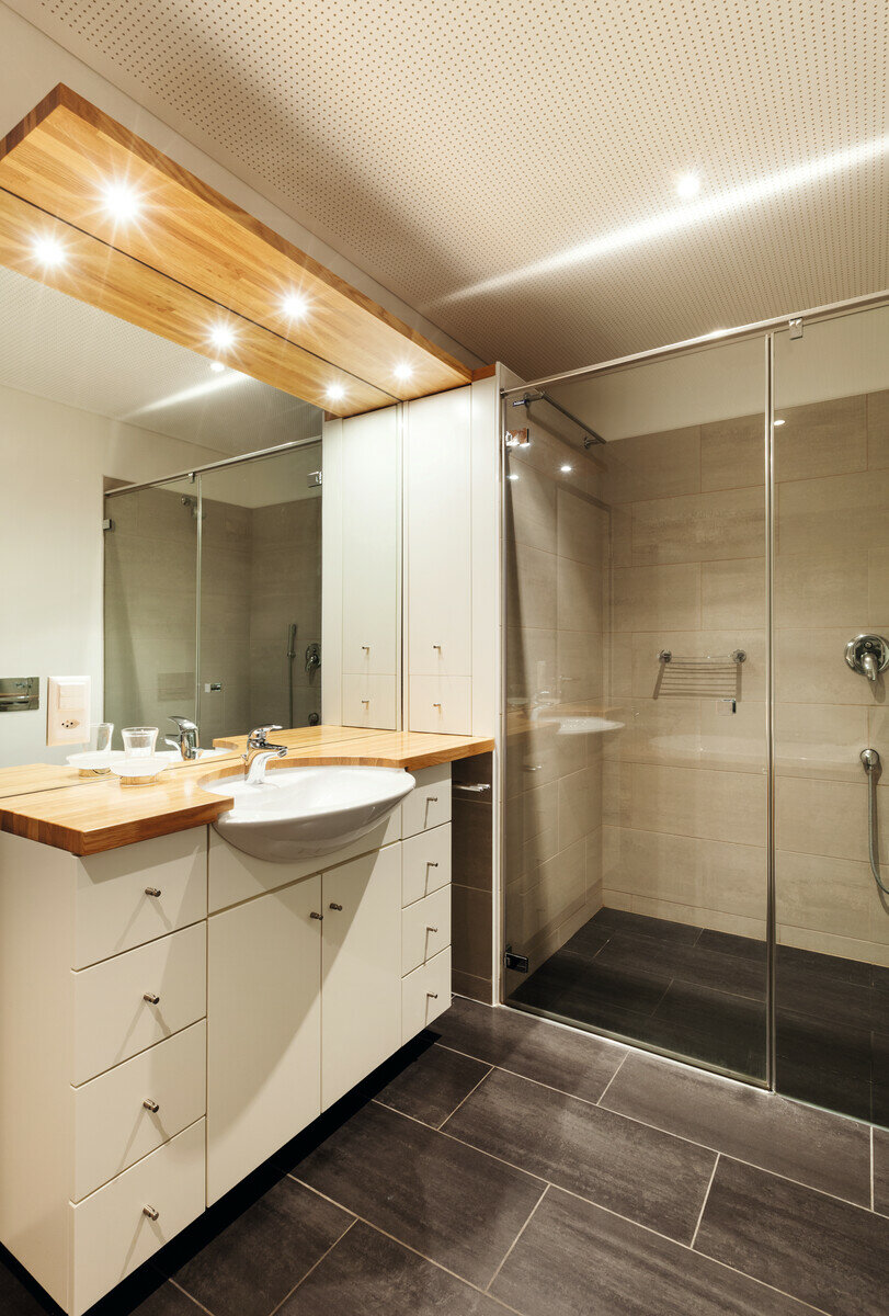 Светильник точечный Kanlux DROXY DSO-W, IP65, для ванной комнаты, белый