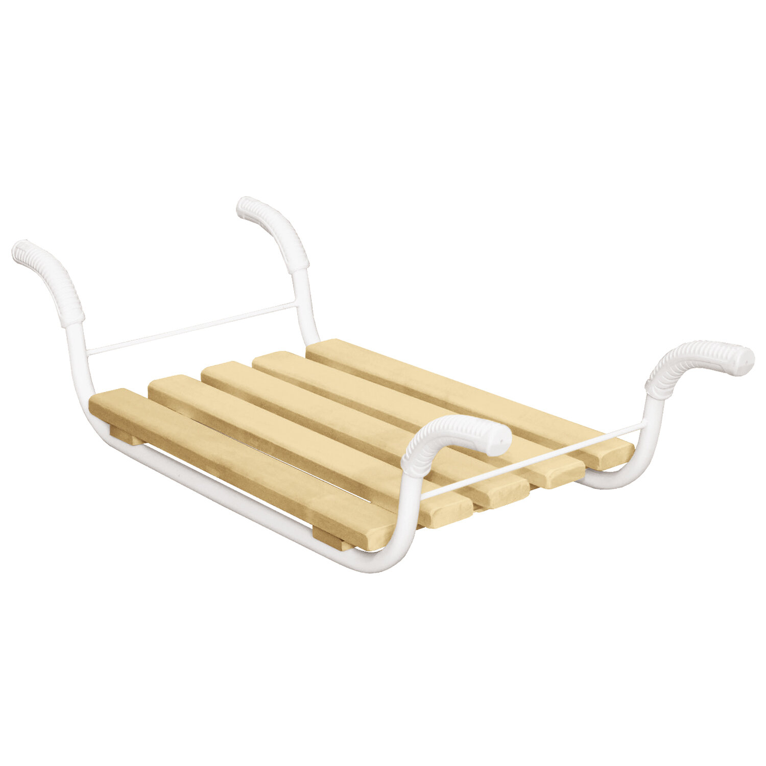 Сиденье в ванну деревянное Ника классик СВ2 Nika белый