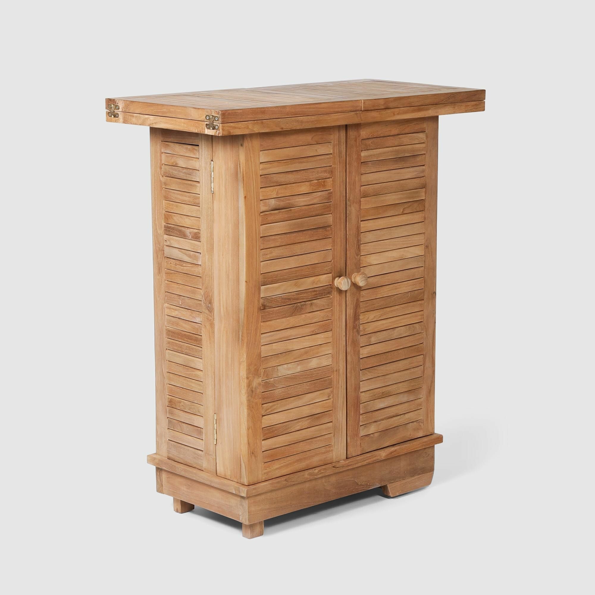 Стойка-бар на колёсах Jepara Copa Cabana, мини бар для бутылок