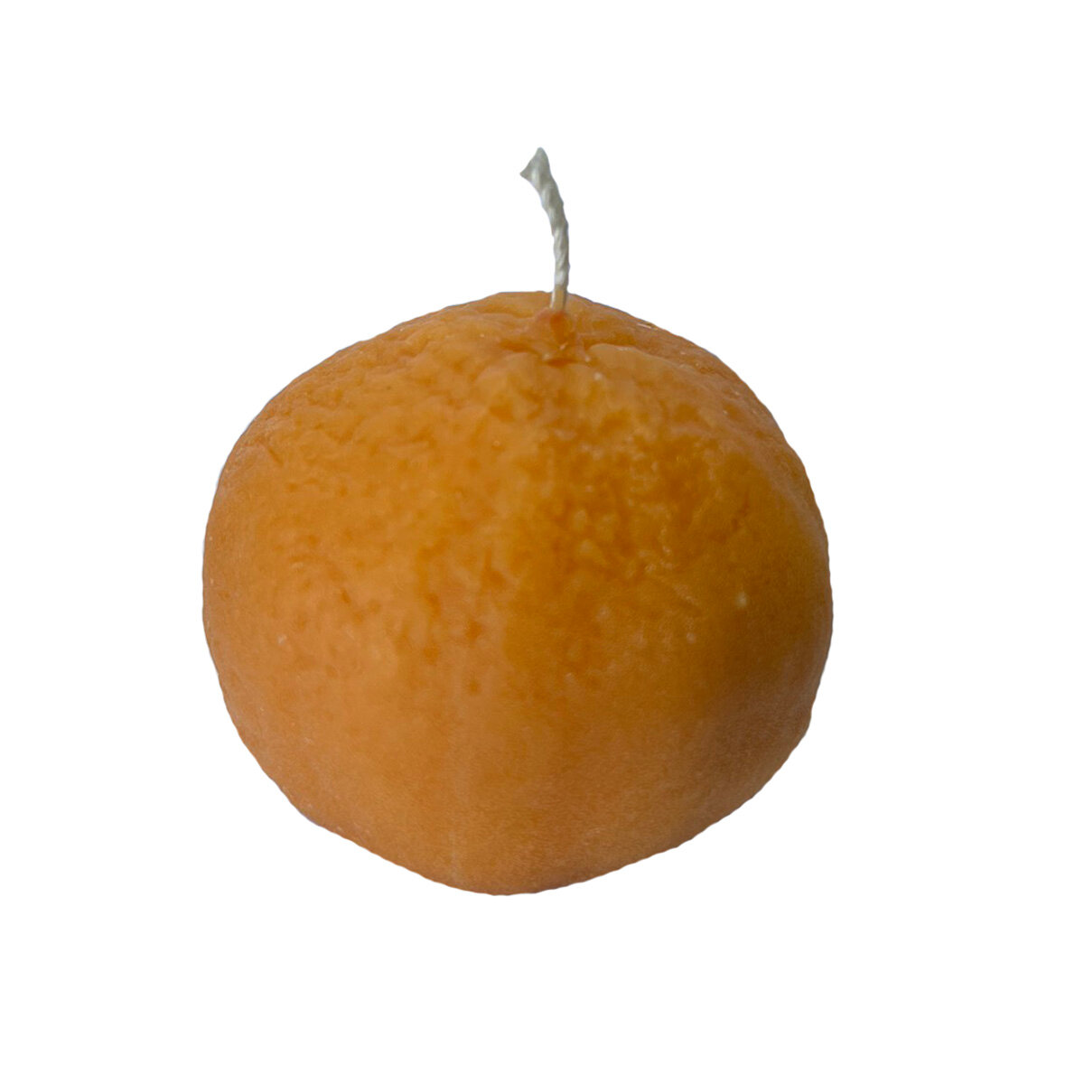 CANDLEMINT Свеча Мандарин ароматная декоративная свеча в цилиндре 7x7x7 см НСМО24-ID08 для дома