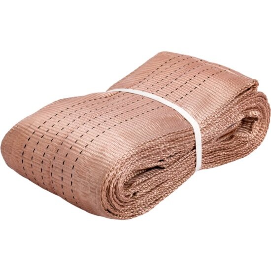 Трос буксировочный грузовой Megapower 63 тонны, длина 5м, ширина 180мм (петля-петля)