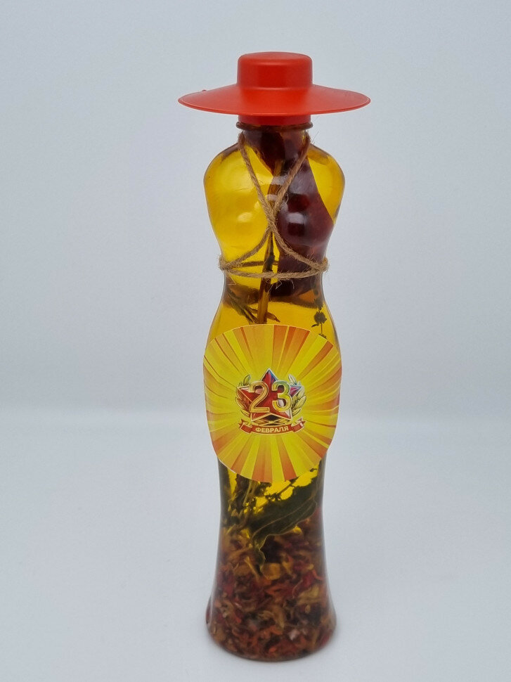 Масло подсолнечное со специями с 23 февраля 450мл