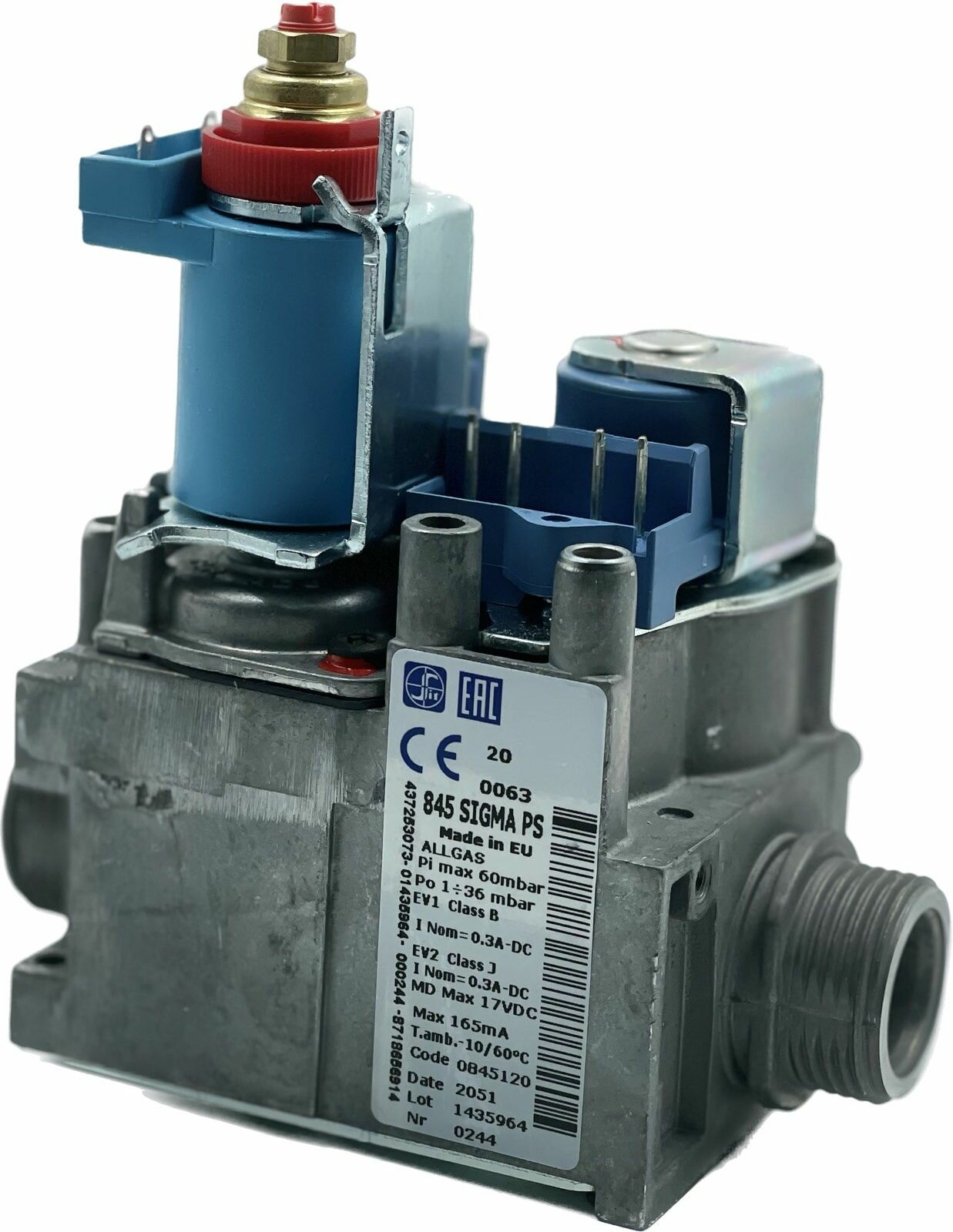 0.845.120 Газовый клапан 845 Sigma 87186439430 Bosch/Buderus