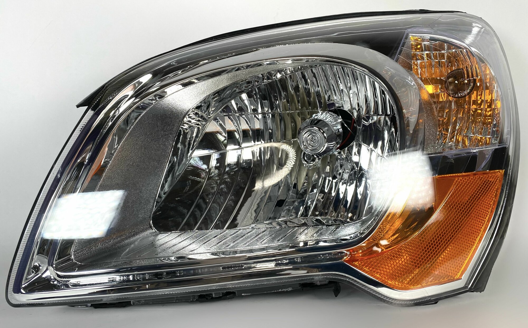 Фара KIA Sportage КИА Спортейдж II поколения рестайлинг, года 2008-2010, 1 шт. , ближний дальний свет галогенная передняя правая