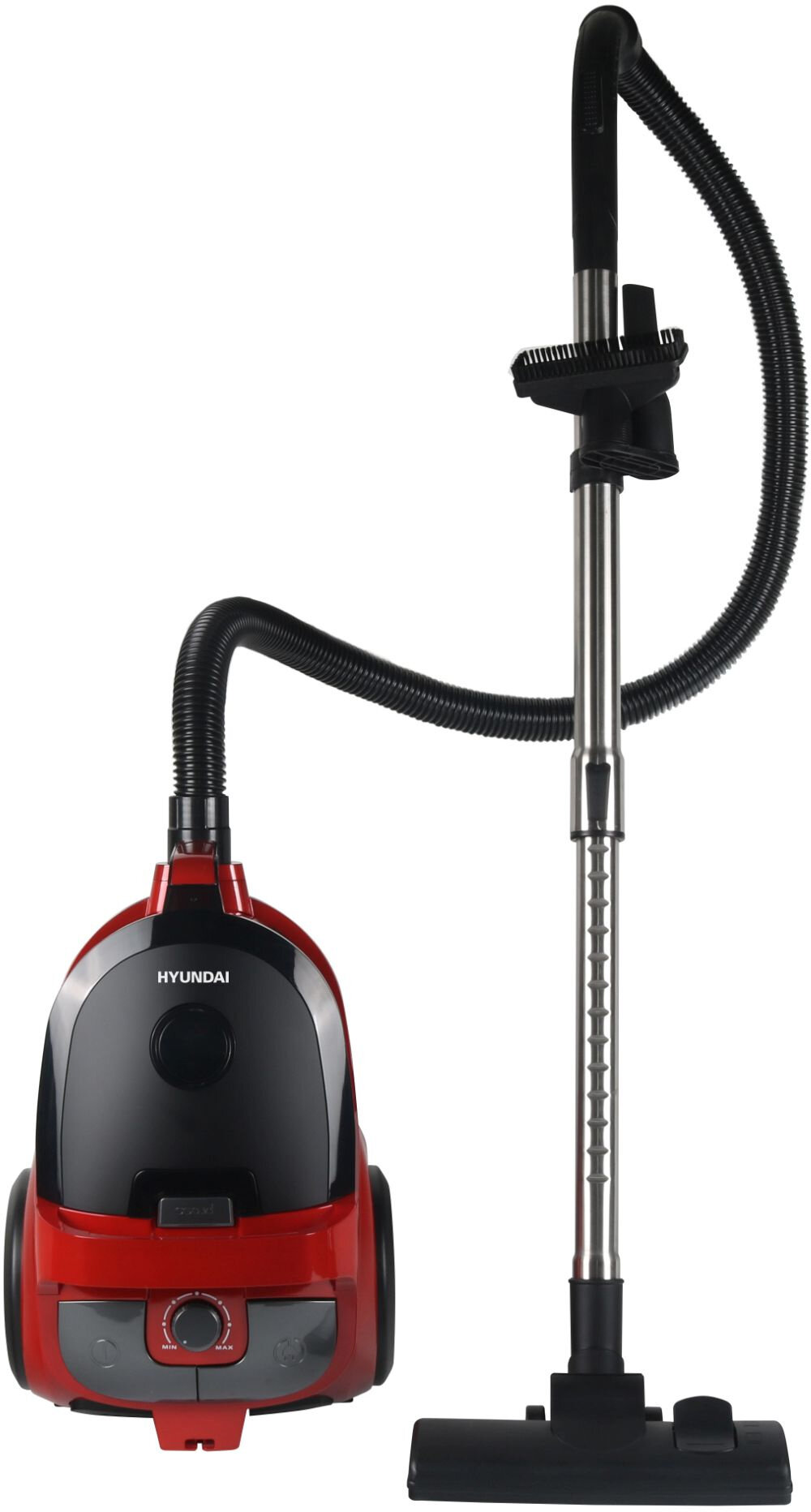 Пылесос Hyundai HYV-C2640, 2200Вт, черный/красный