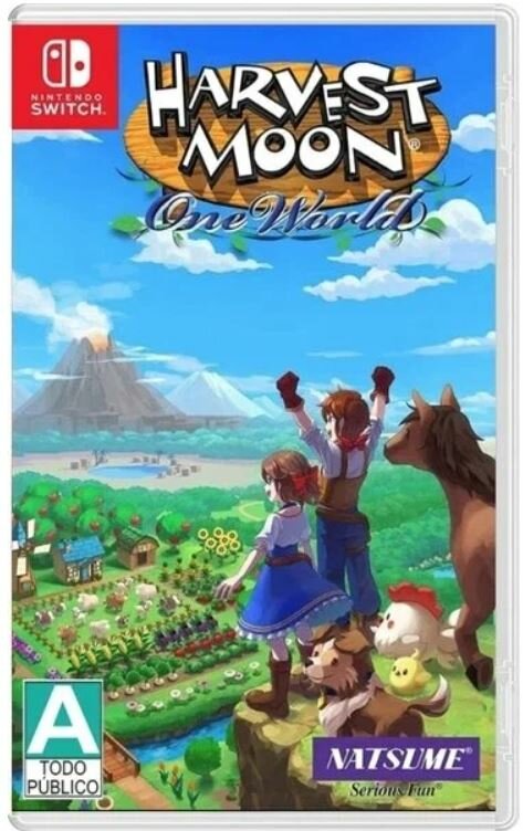 Игра Harvest Moon: One World Standard Edition для Nintendo Switch, картридж