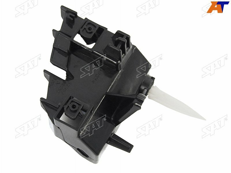 Крепление бампера SAT, для TOYOTA LAND CRUISER PRADO J150, под фонарь, правое, заднее, черное