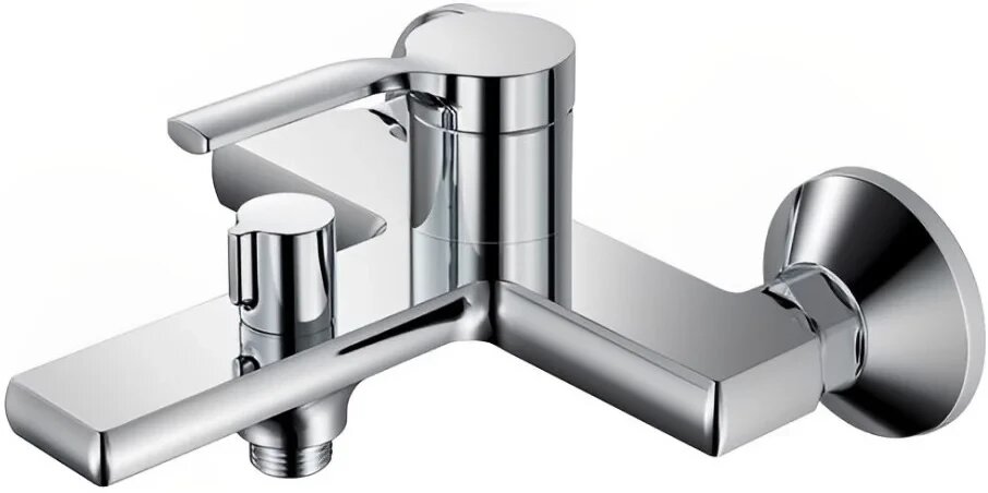 Смеситель для ванны Belz B60612 с душевым гарнитуром, хром