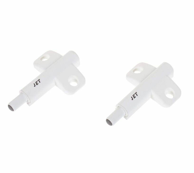 Демпфер разборный 12 мм пластик цвет белый, 2 шт.