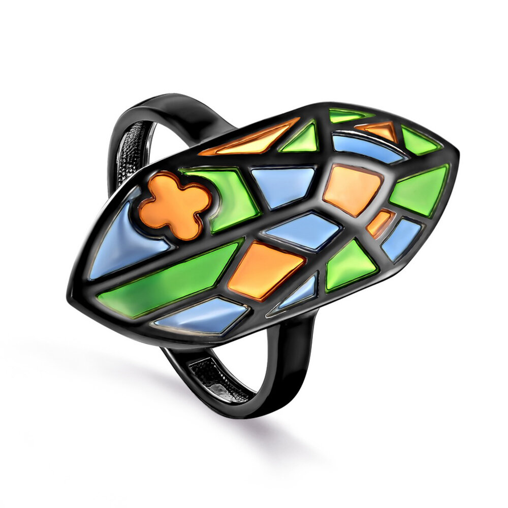 Кольцо, серебро, 925 проба